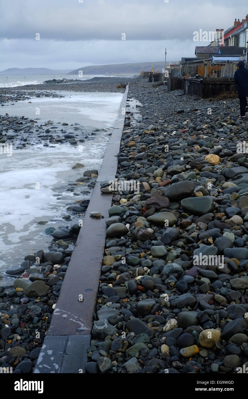 Borth houses flooding hi-res stock photography and images - Alamy