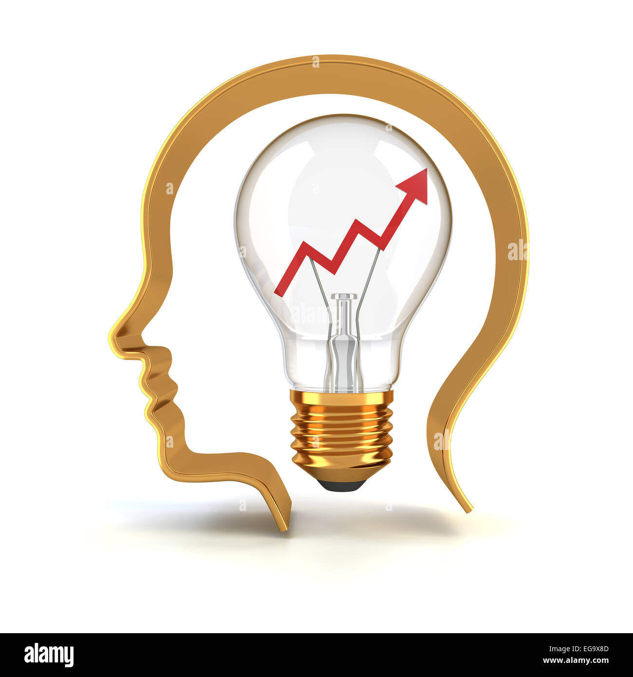 Idea for improvement, 3d render Stock Photo - Alamy