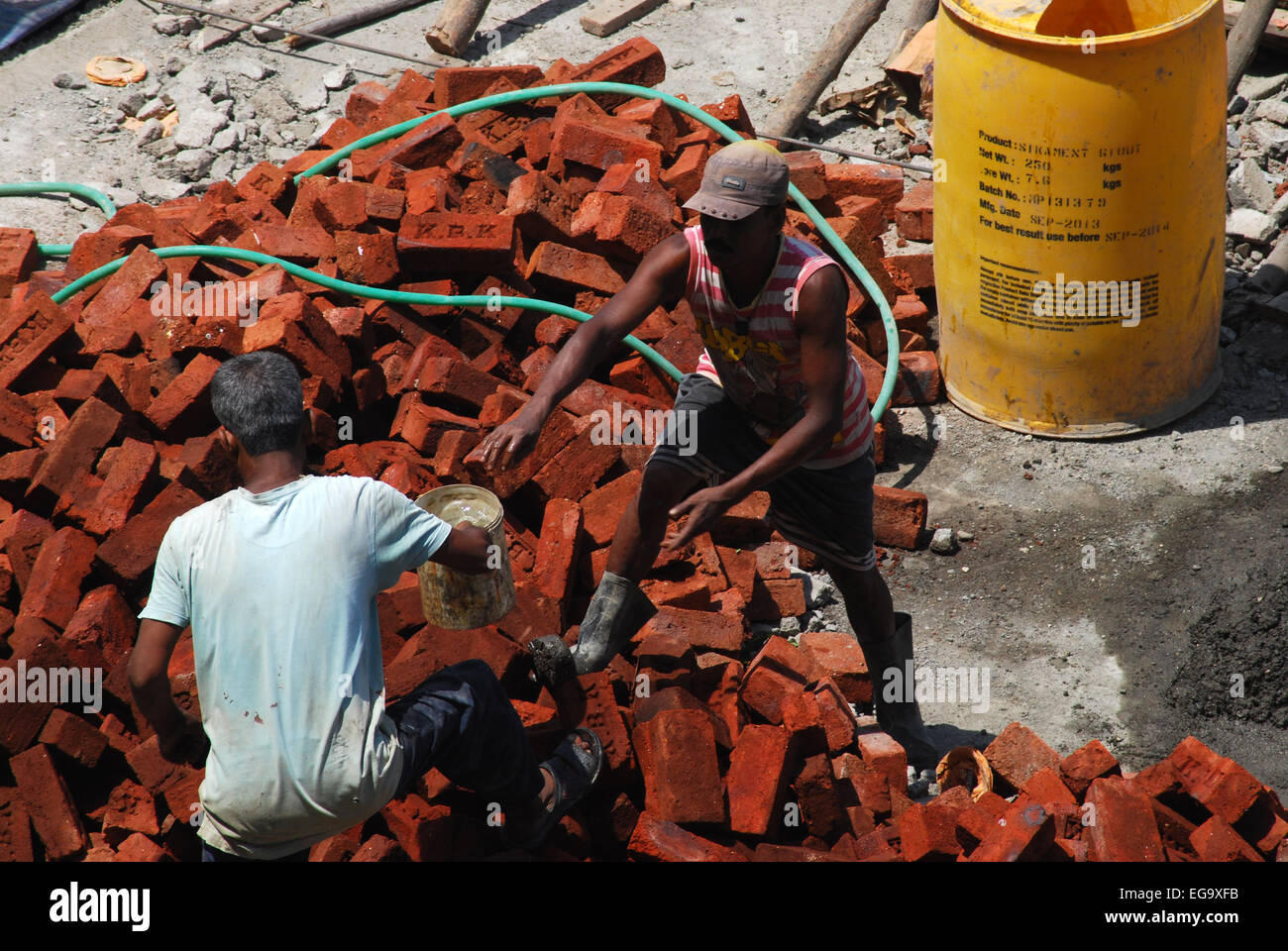 Construction in progress Stock Photo - Alamy