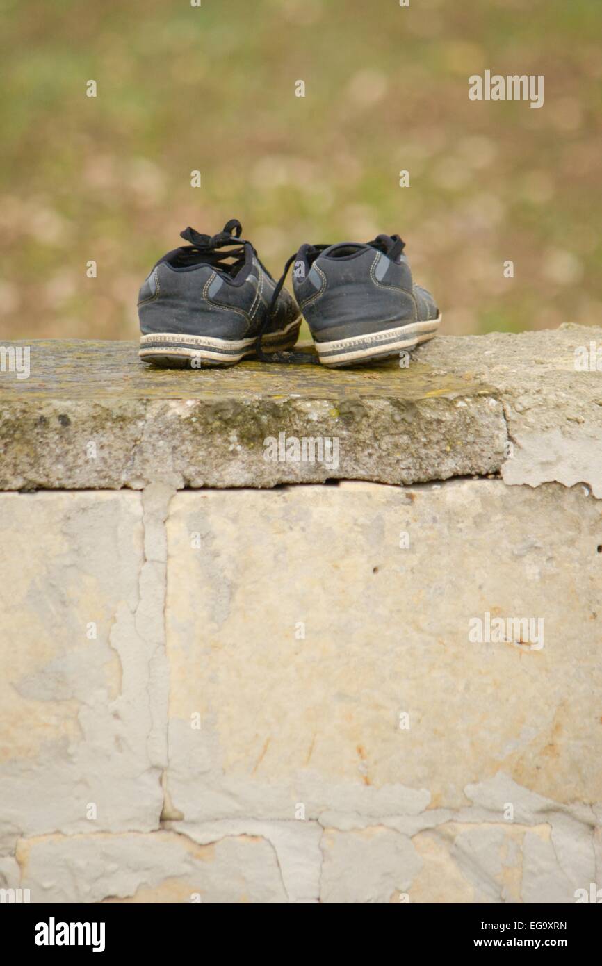 Shoes off running shoes hi-res stock photography and images - Alamy