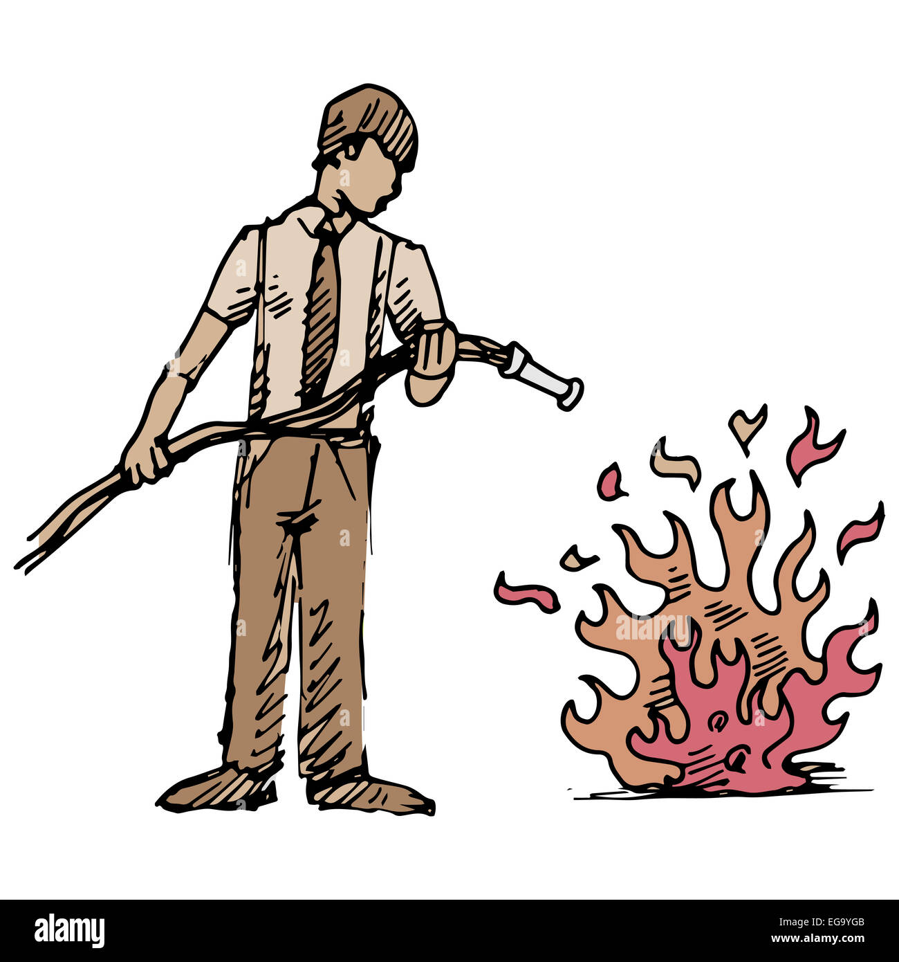 Stopping fire hi-res stock photography and images - Alamy