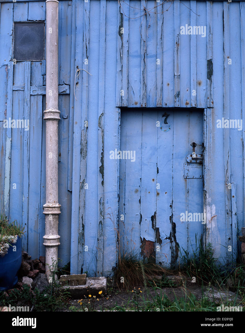 Footdee fishing village, Aberdeen Harbour, Aberdeenshire Stock Photo ...
