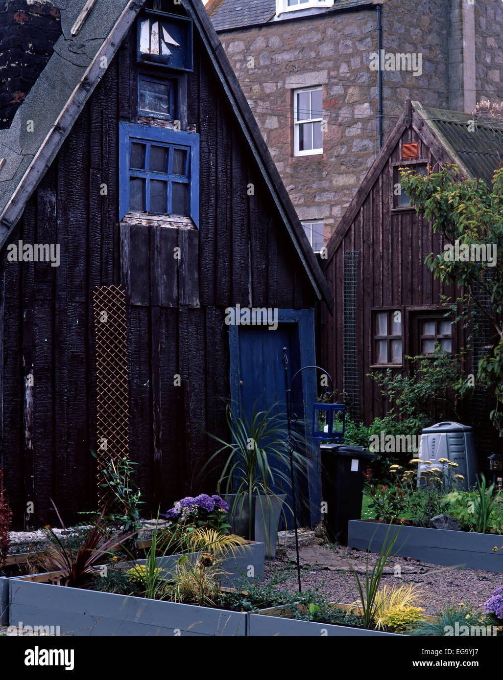 Historic village of footdee hi-res stock photography and images - Alamy
