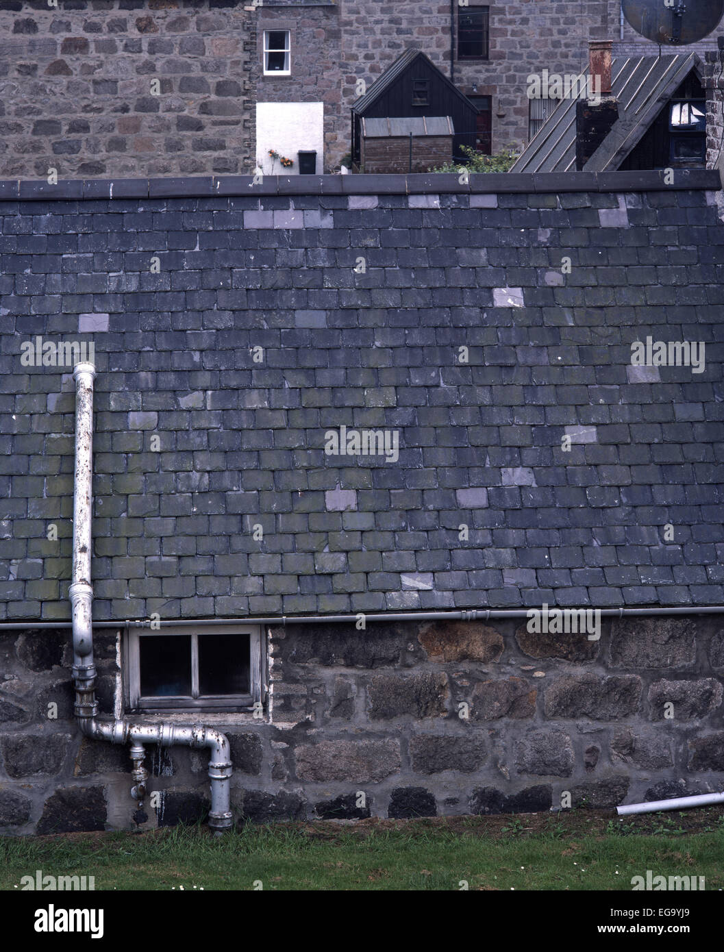 Footdee fishing village, Aberdeen Harbour, Aberdeenshire Stock Photo ...