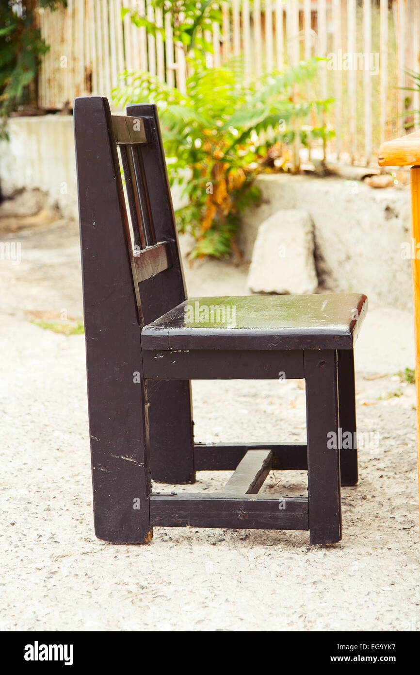 Broken wooden chairs hi-res stock photography and images - Alamy