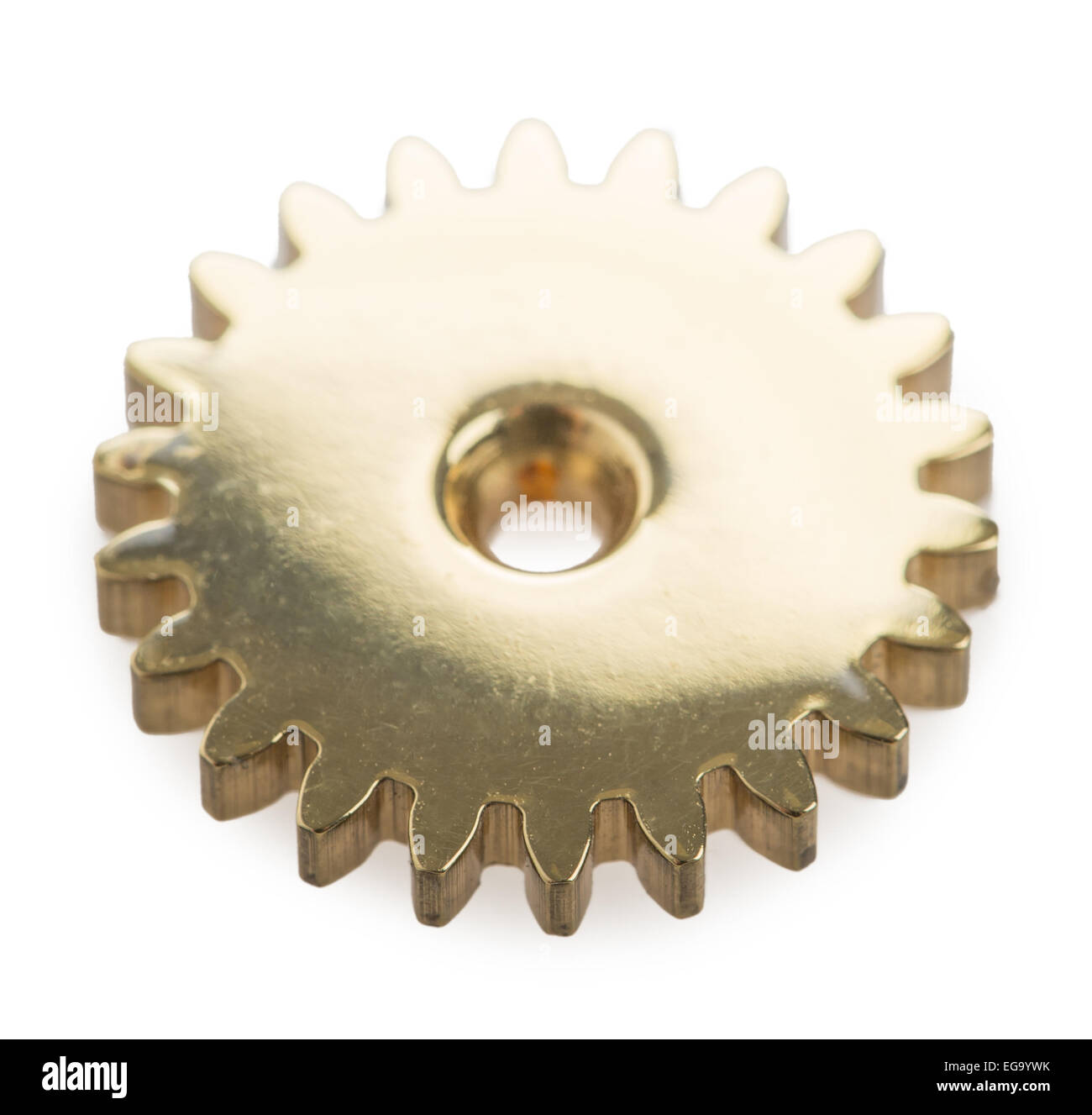 gears isolated on white background Stock Photo - Alamy