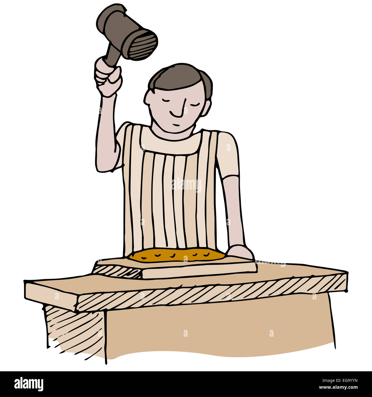 Mallet clipart hi-res stock photography and images - Alamy