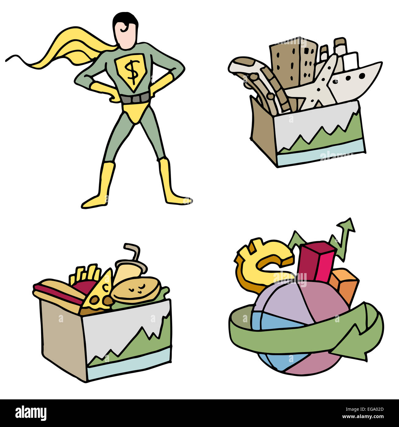 An image of stock fund investment items Stock Photo - Alamy