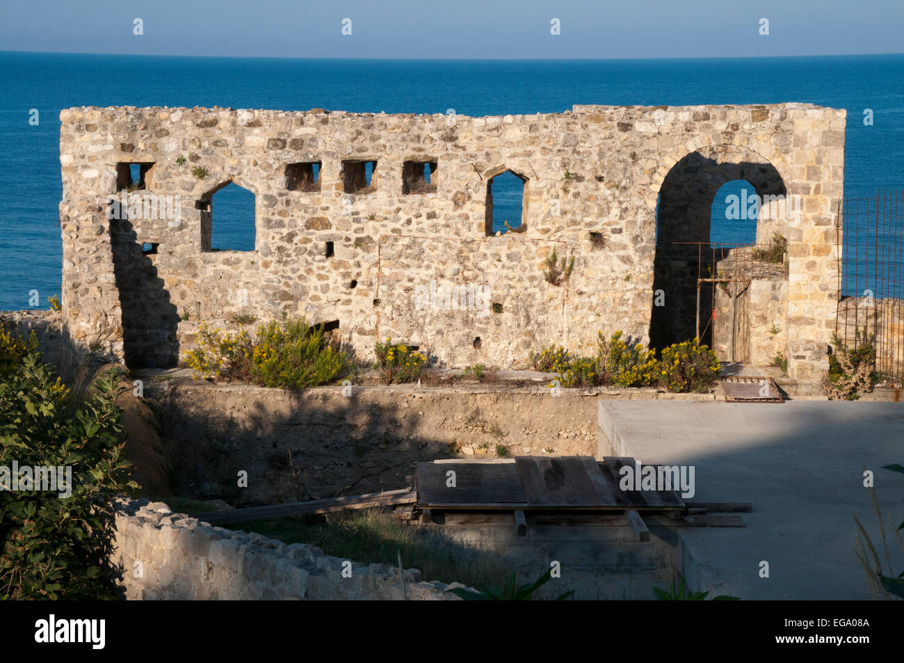Ulcinj is the southern most town of Montenegro near the borderline to ...