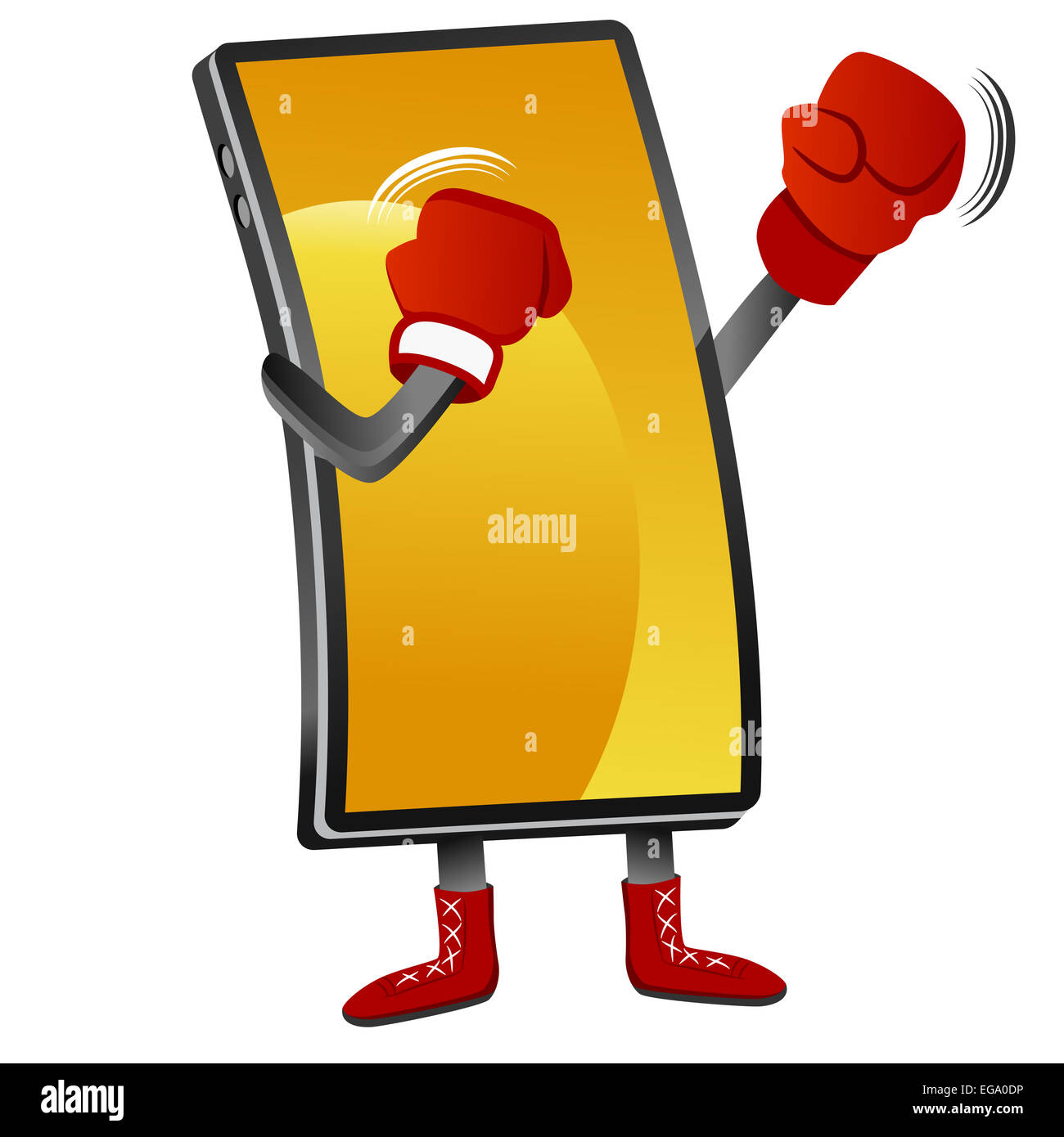 An image of a boxing smartphone Stock Photo - Alamy
