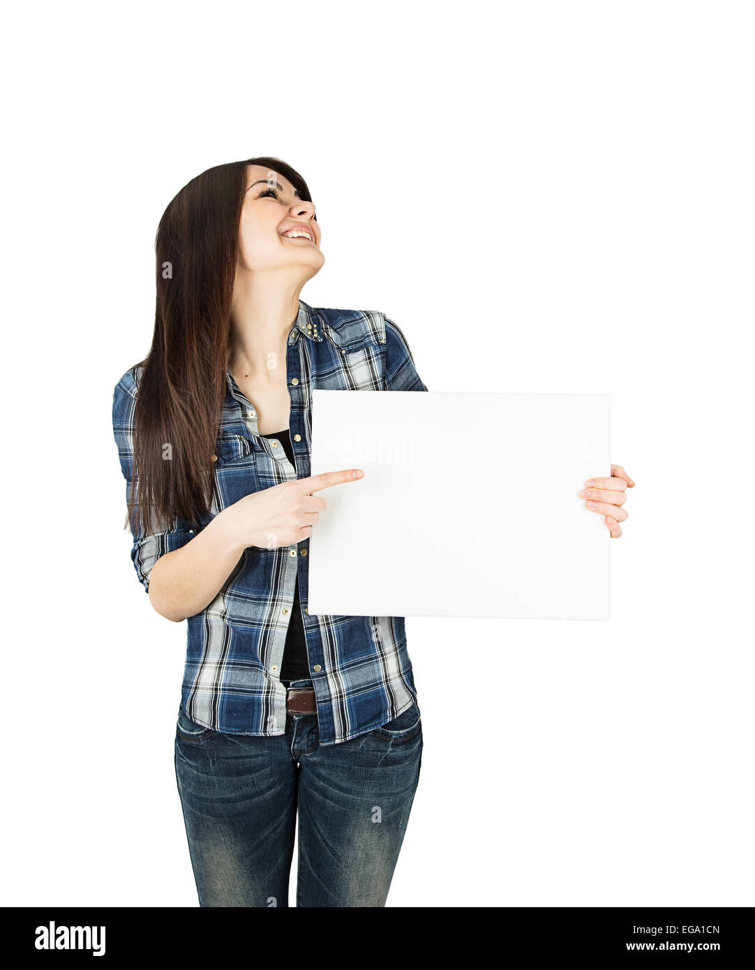 woman board Isolated on white background Stock Photo - Alamy