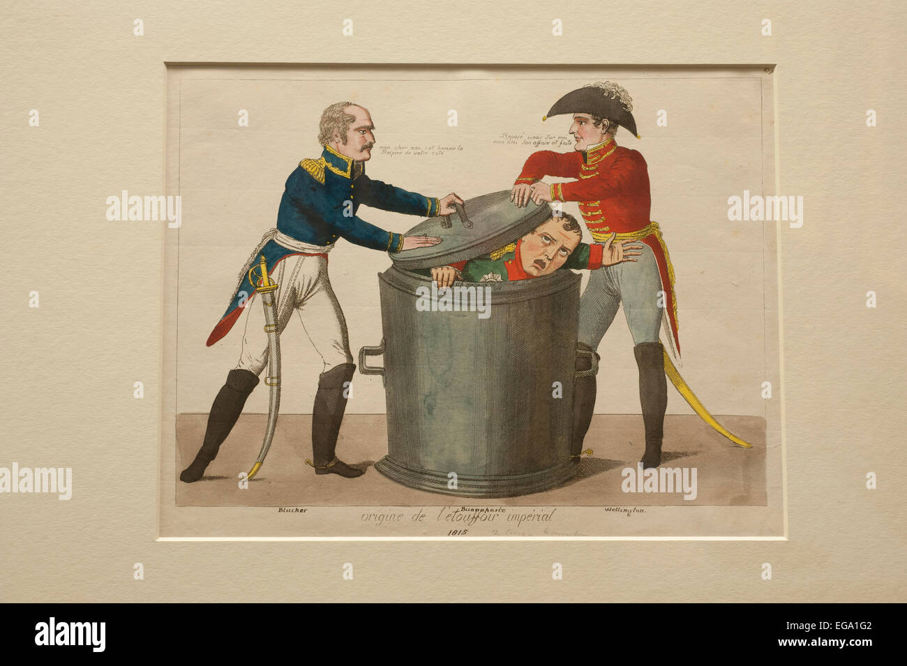 British Museum, London, UK. 20th February, 2015. Bonaparte and the ...