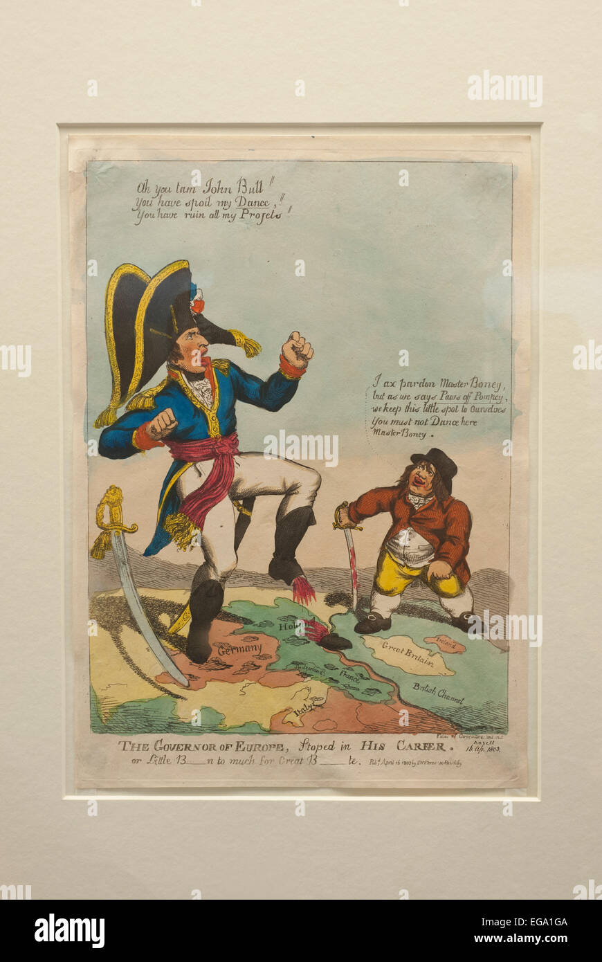British Museum, London, UK. 20th February, 2015. Bonaparte and the ...