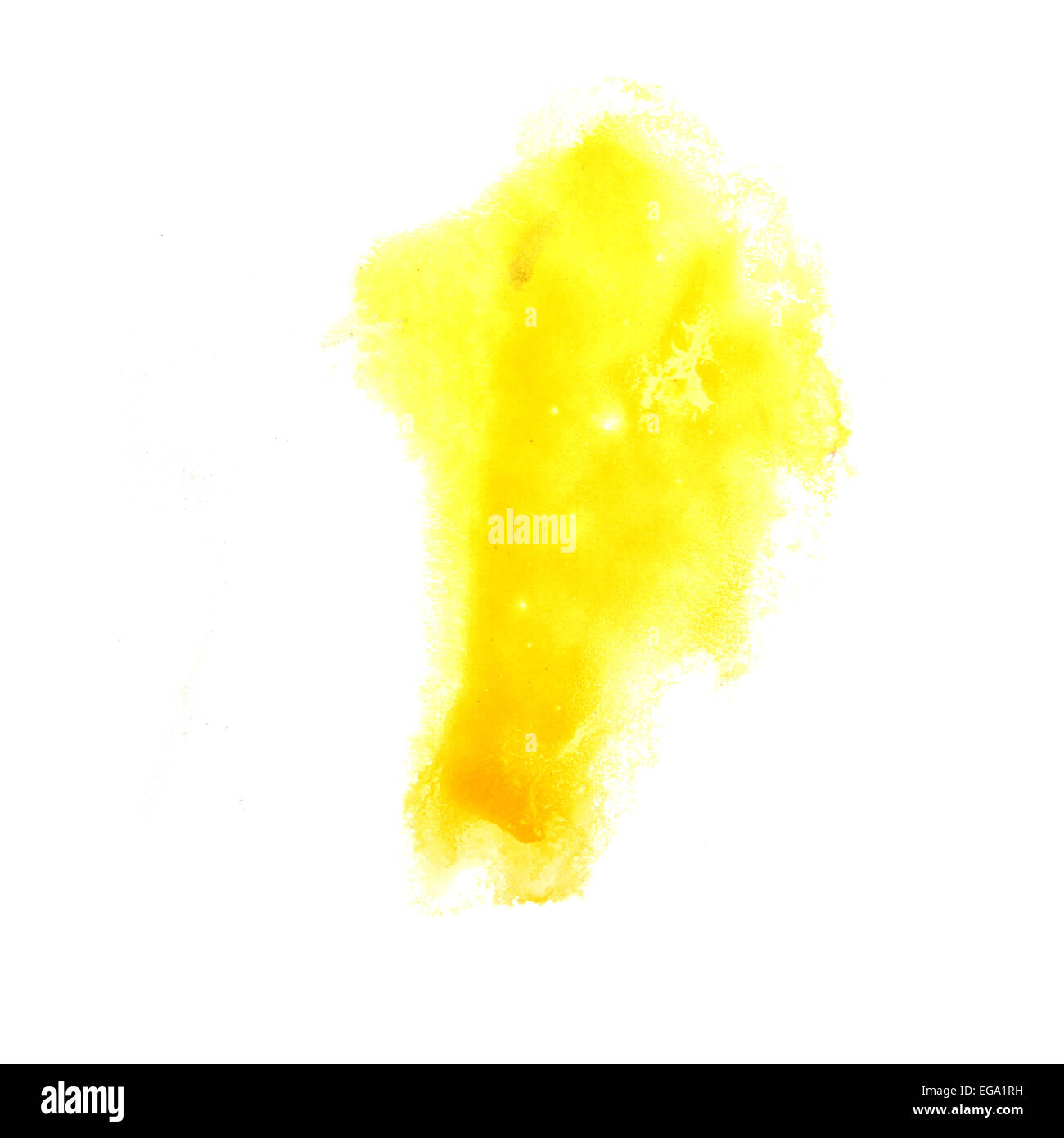 macro spot yellow blotch texture isolated on white texture Stock Photo ...