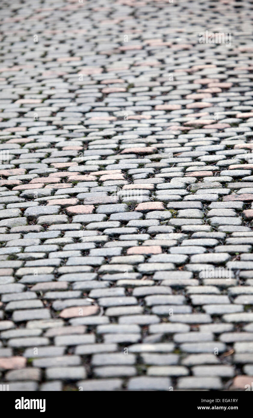 Old cobbles road hi-res stock photography and images - Alamy