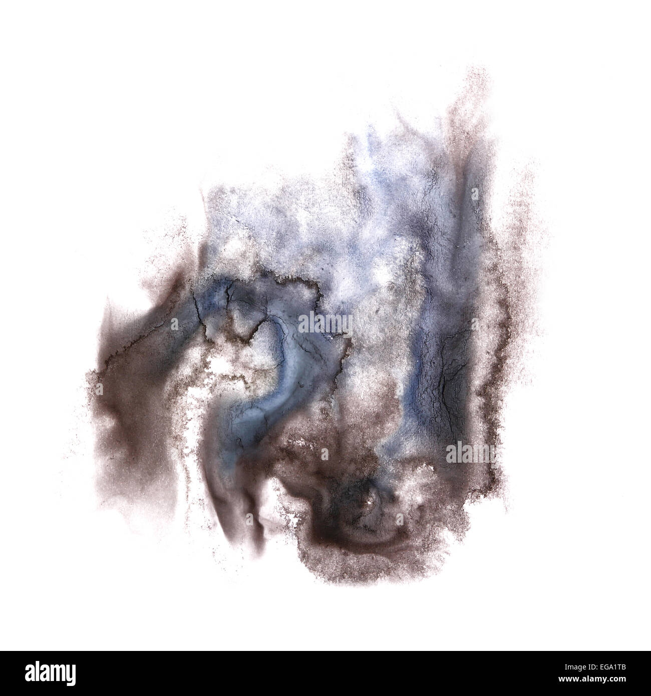 macro spot black, blue lotch texture isolated on white textu Stock ...