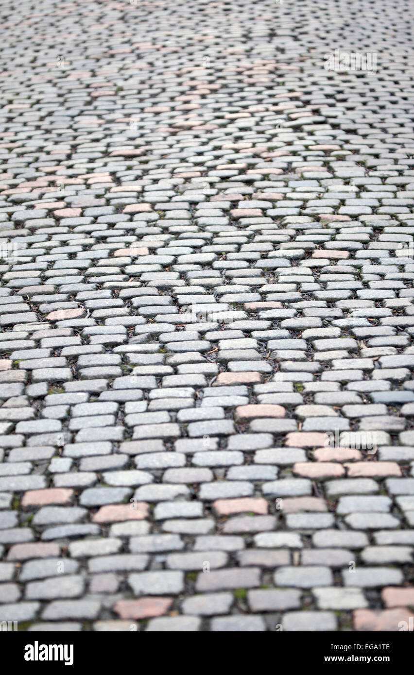 Old cobbles road hi-res stock photography and images - Alamy