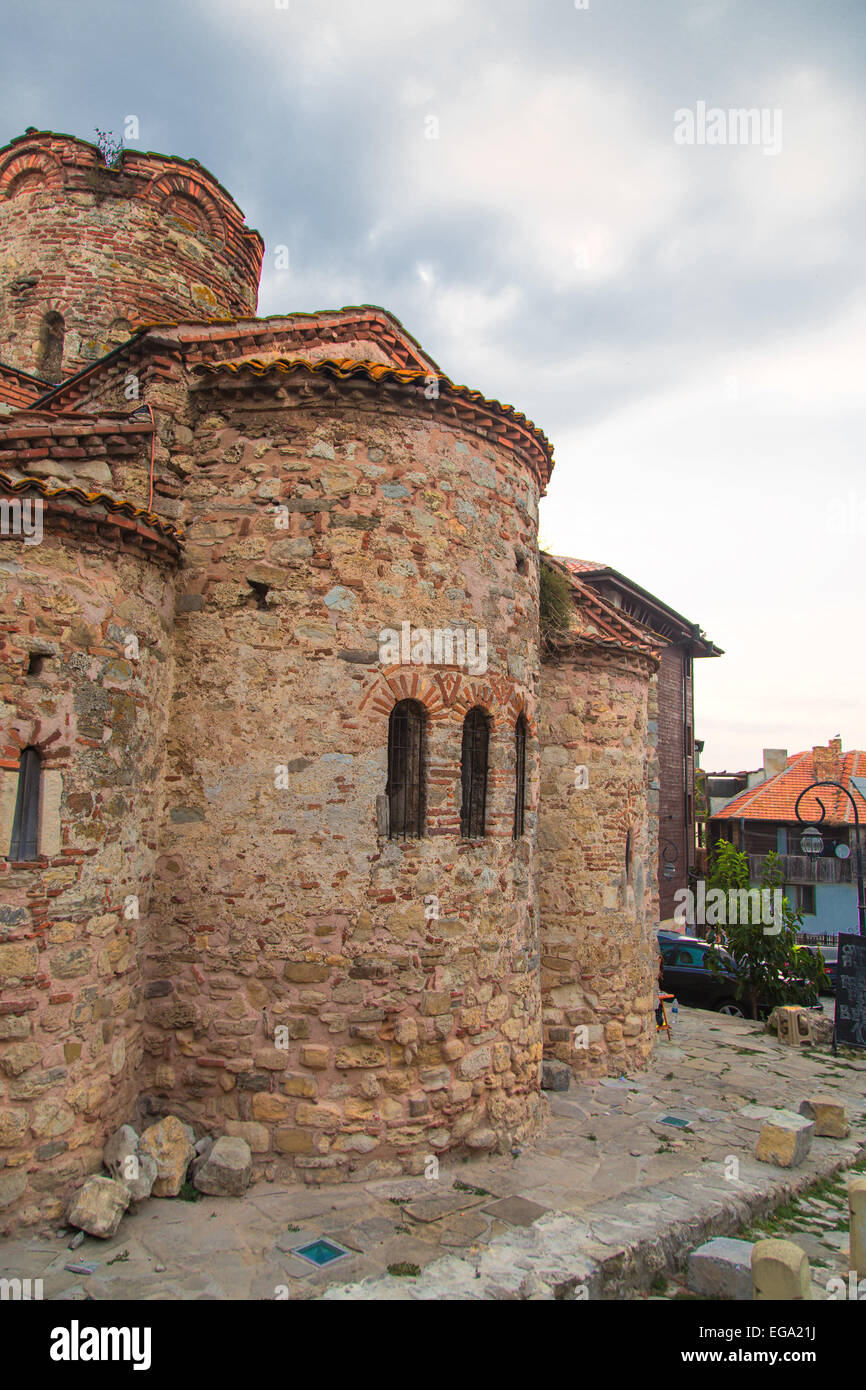 old church building stone wall Stock Photo - Alamy