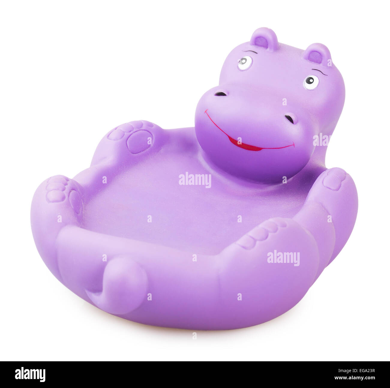 toy hippo isolated rubber hippopotamus animal Stock Photo - Alamy