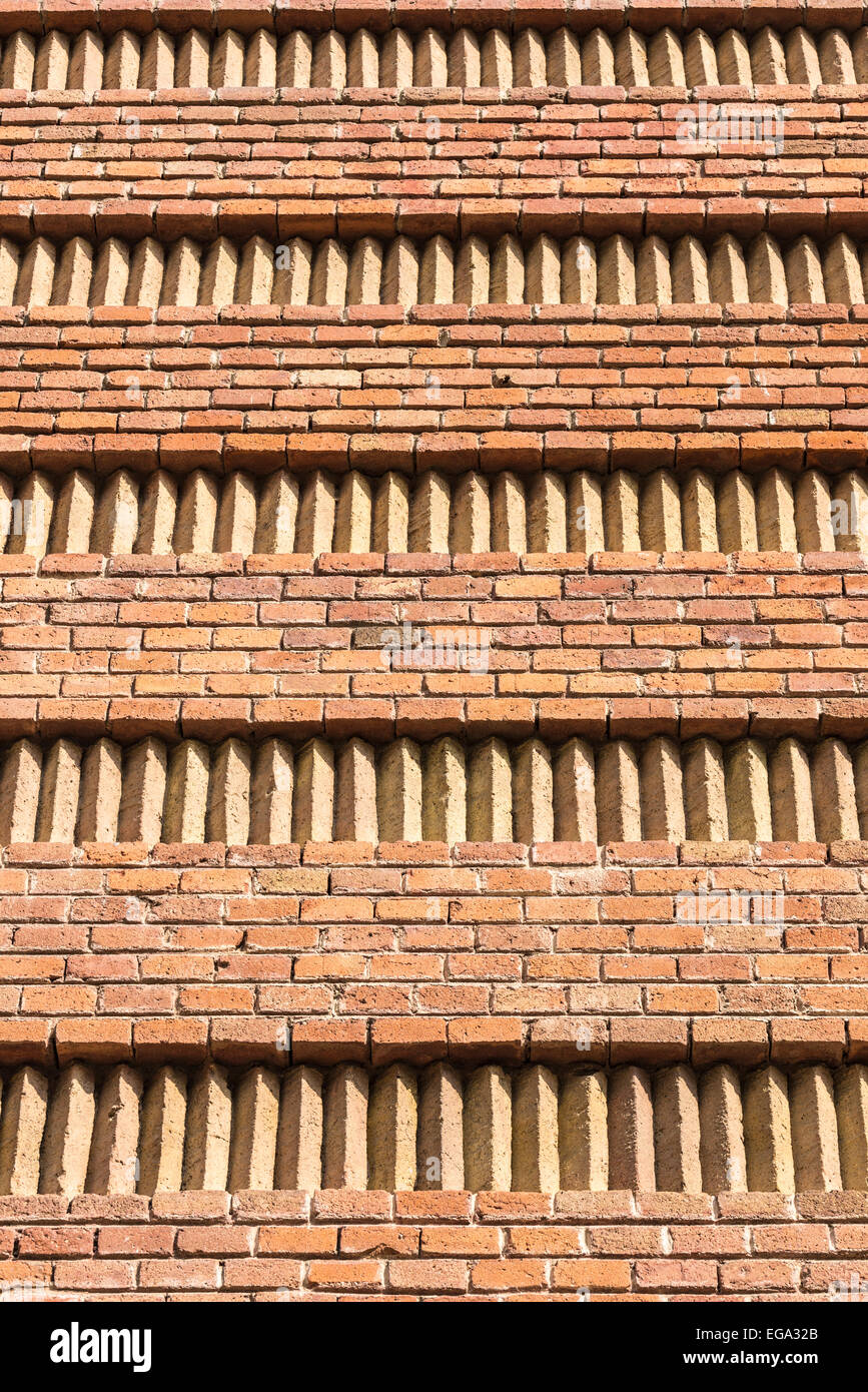 Brick wall of a monument Stock Photo - Alamy