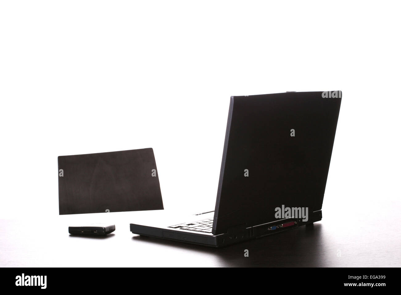 a personal computer isolated on white background Stock Photo - Alamy