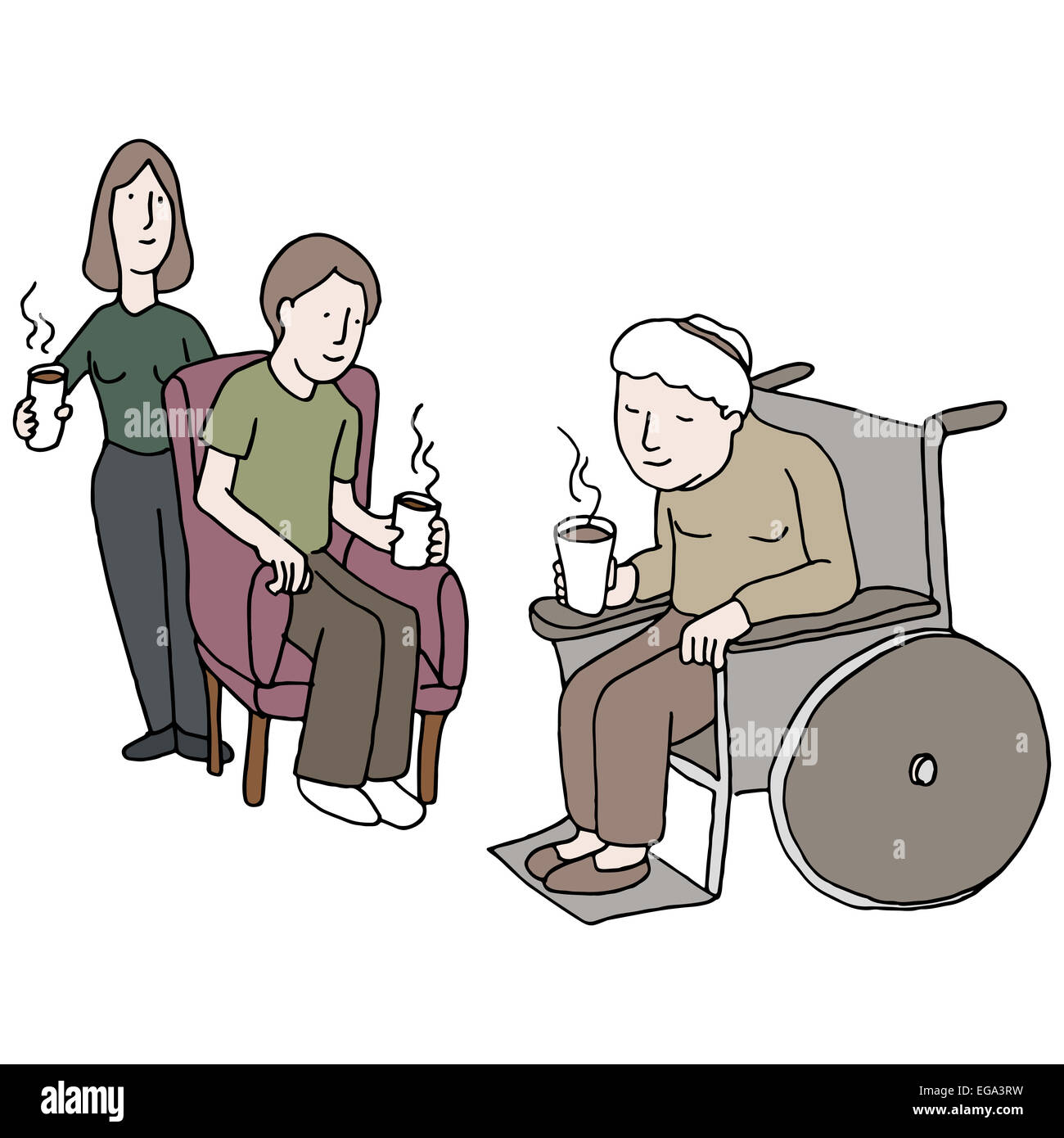 Old Age Clipart