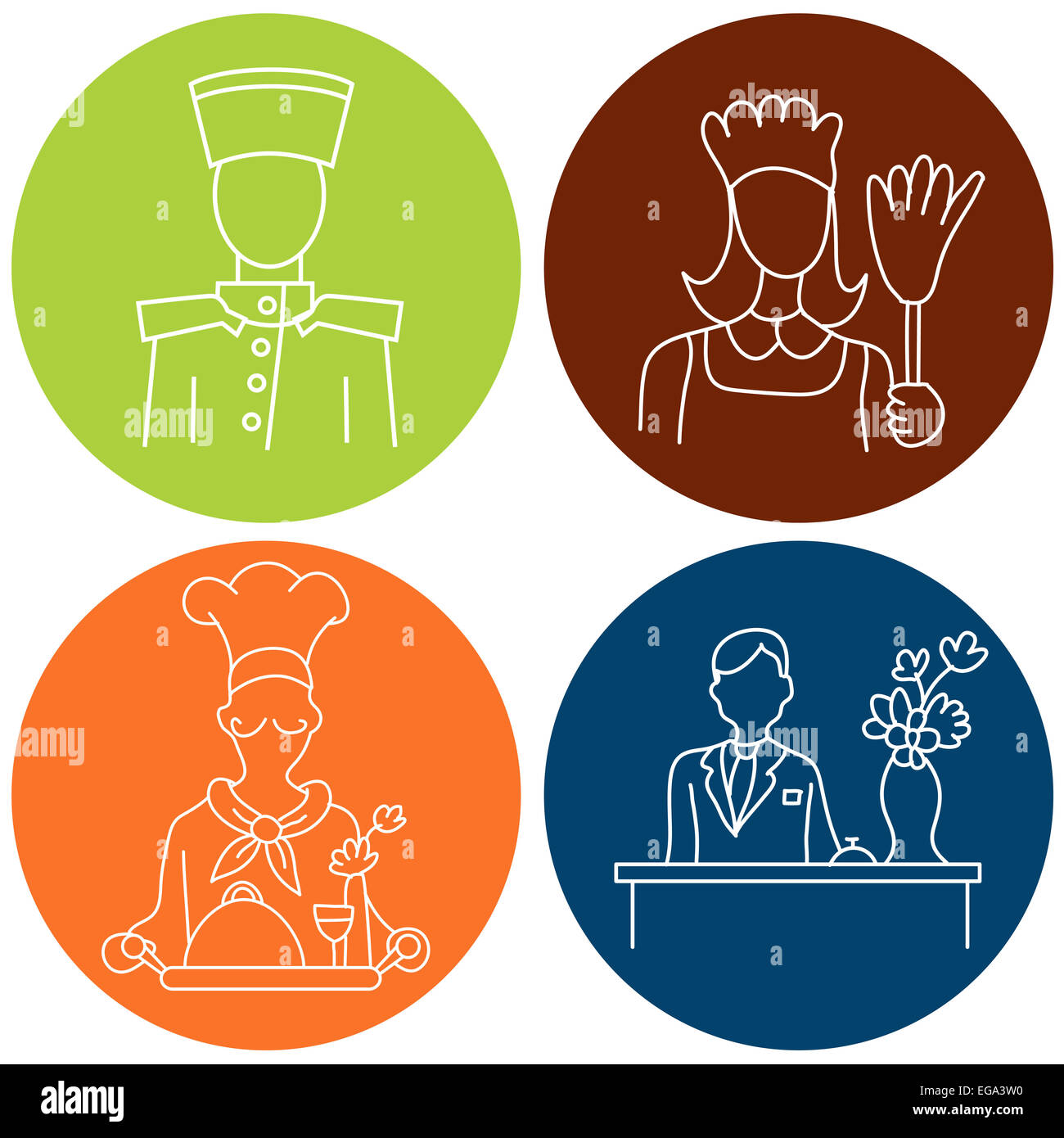 Hotel doorman Cut Out Stock Images & Pictures - Alamy