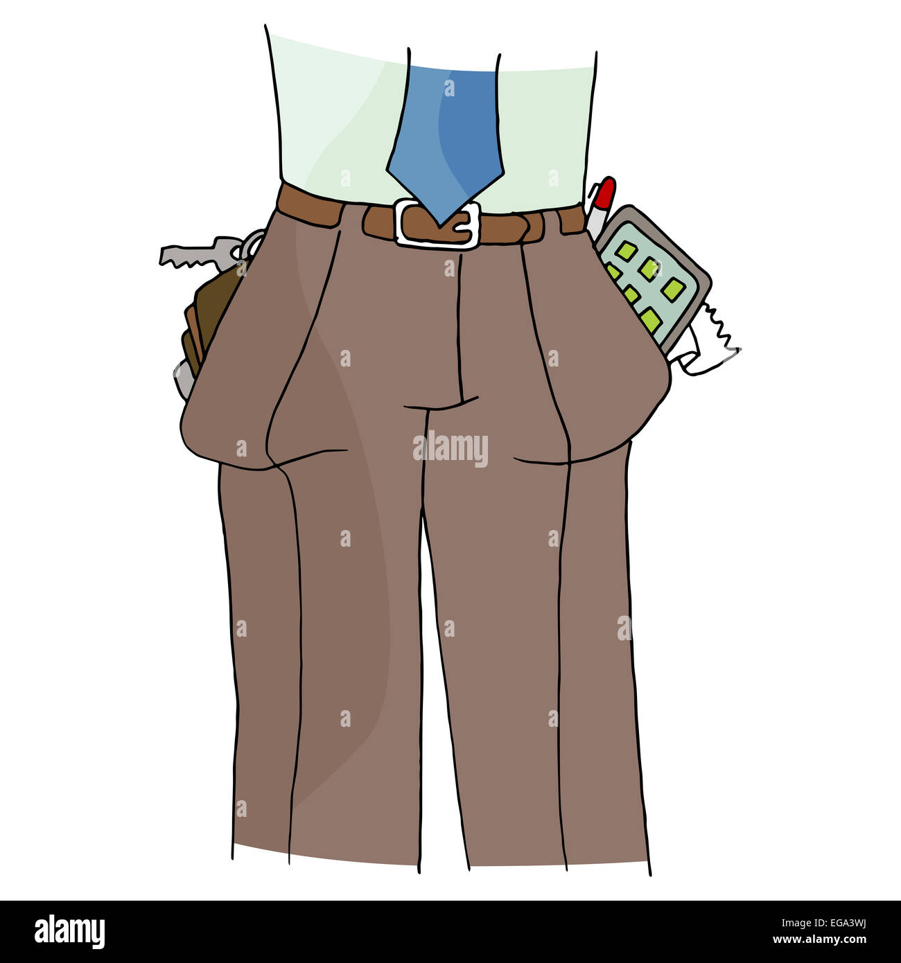 Many pockets Cut Out Stock Images & Pictures - Alamy