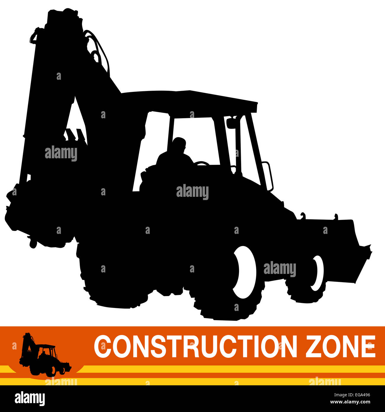 Backhoe loading vehicle hi-res stock photography and images - Alamy