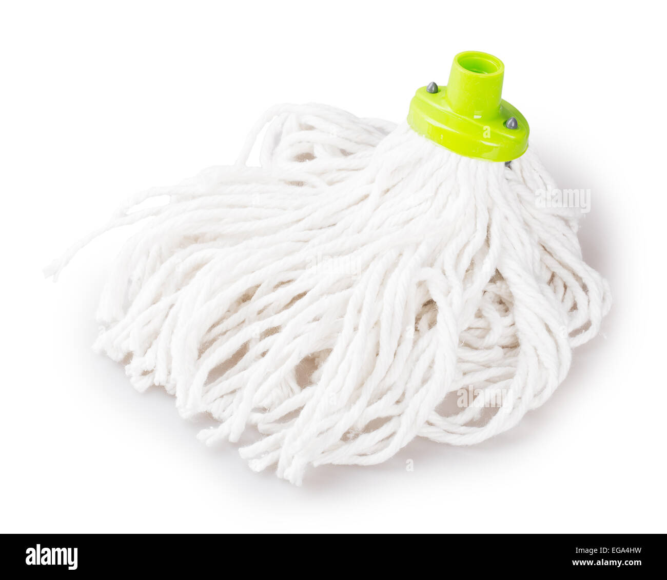 mop white isolated floor cleaning background housework Stock Photo - Alamy