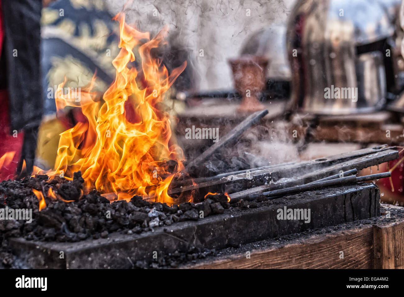 Blacksmith forge hi-res stock photography and images - Alamy