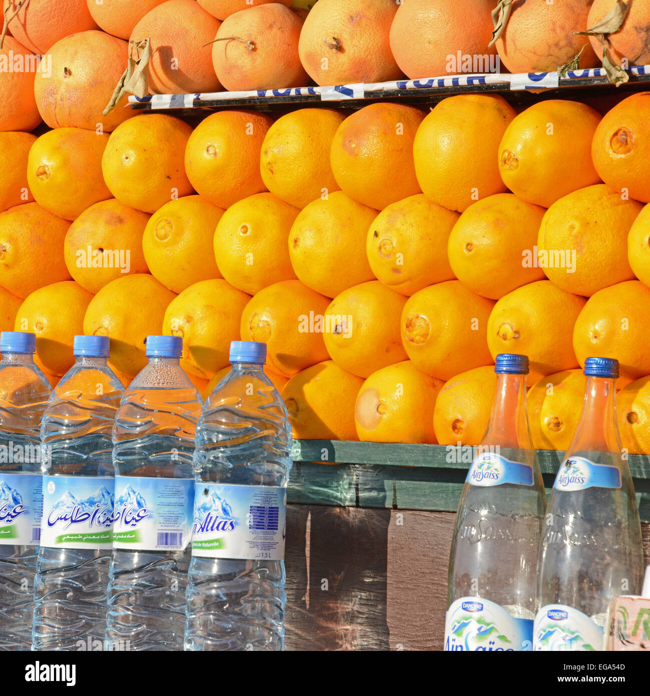 Orange stall, Marrakech, Morocco Stock Photo - Alamy
