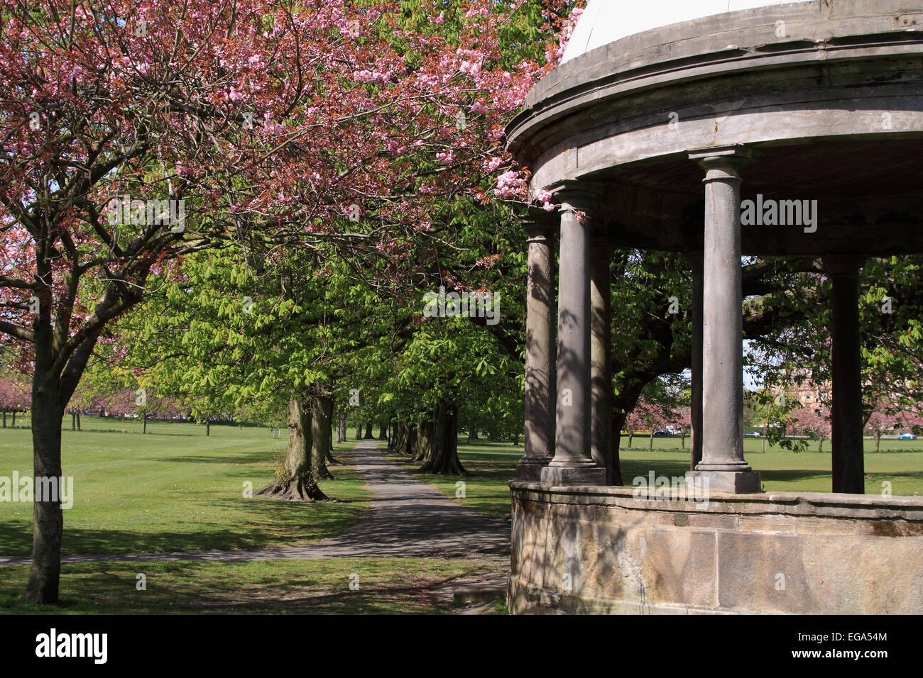 Fountains abbey spring hi-res stock photography and images - Alamy