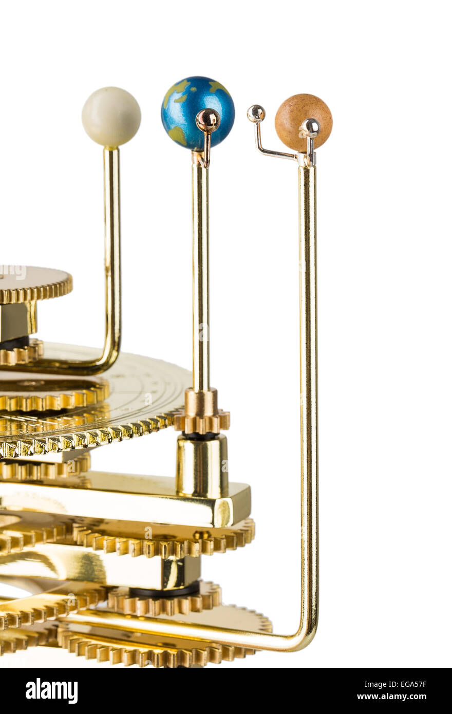 Solar system planets white background hi-res stock photography and ...