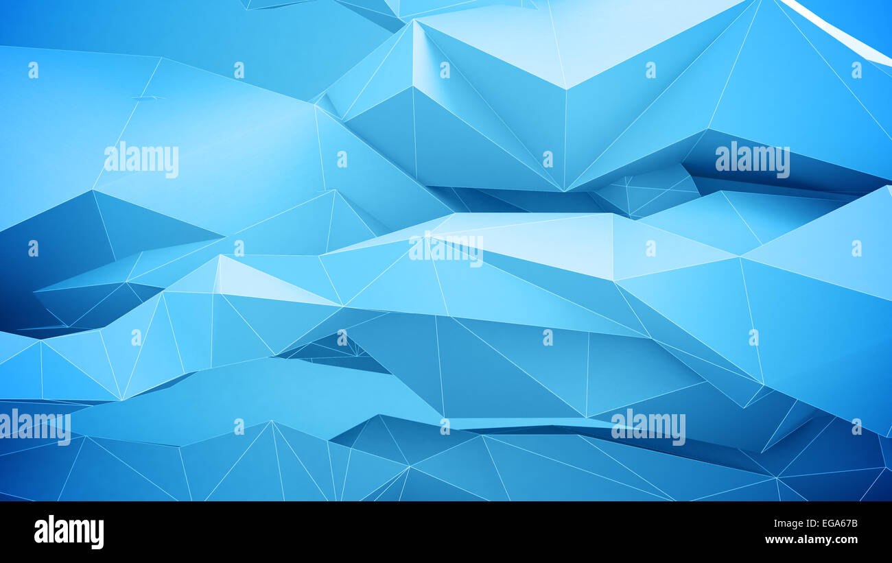Abstract geometric shapes background. Blue Colors Stock Photo - Alamy