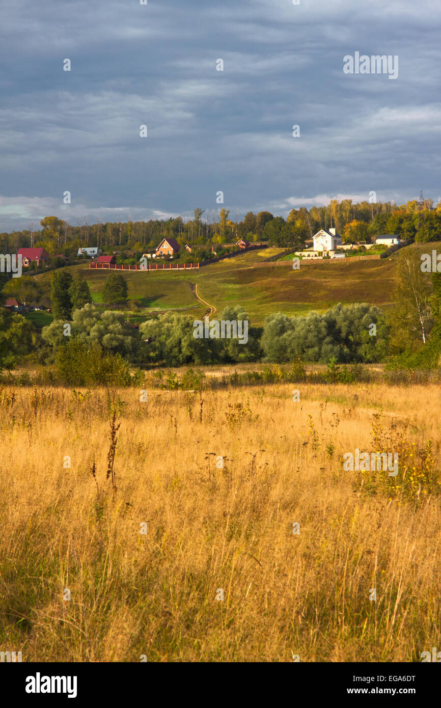 autumn hills before a rain Stock Photo - Alamy