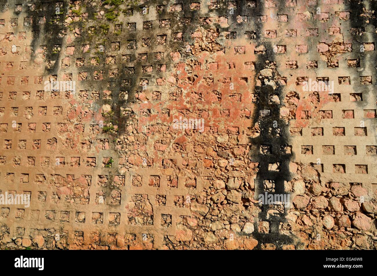 old mexican wall Stock Photo - Alamy