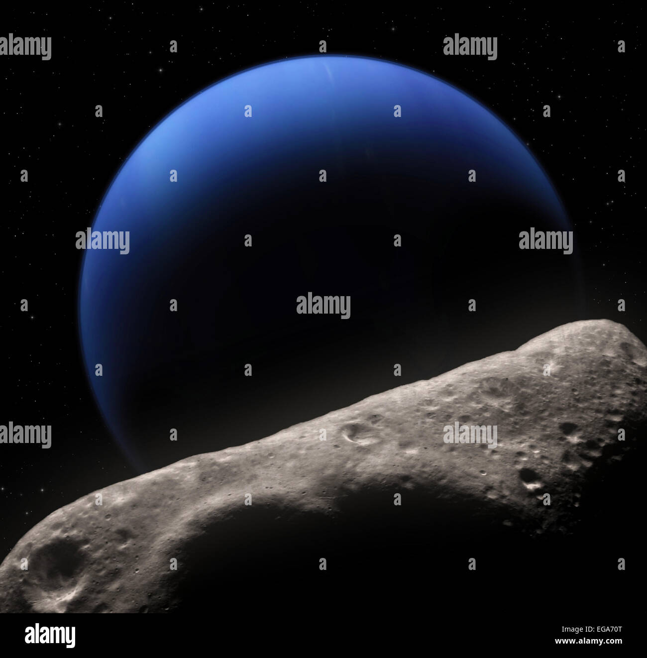 Naiad Moon Of Neptune