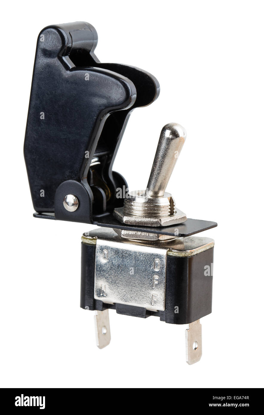 switch Isolated on white background Stock Photo - Alamy