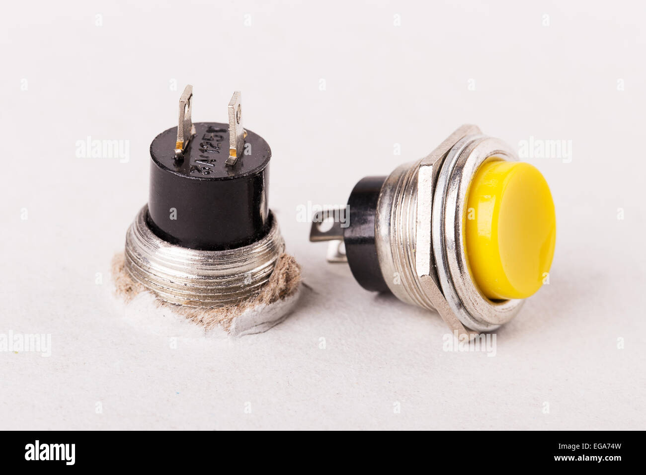 switch Isolated on white background Stock Photo - Alamy