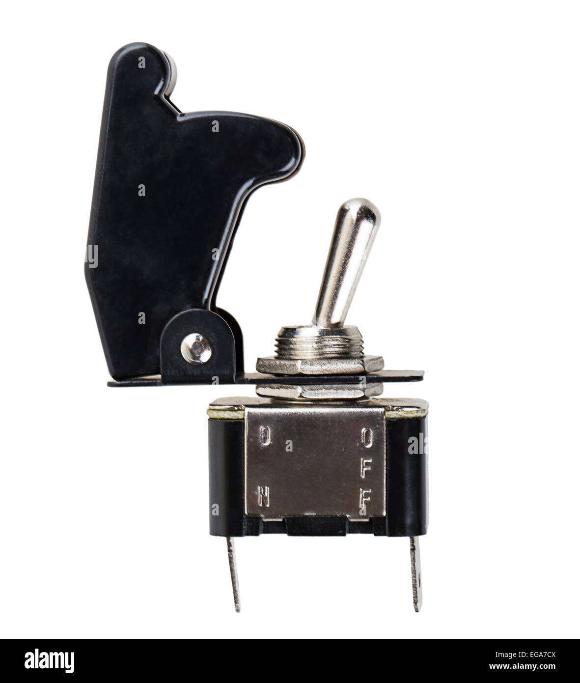 switch Isolated on white background Stock Photo - Alamy