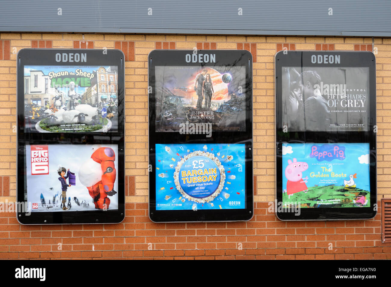 Odeon Cinema Mansfield UK Stock Photo - Alamy