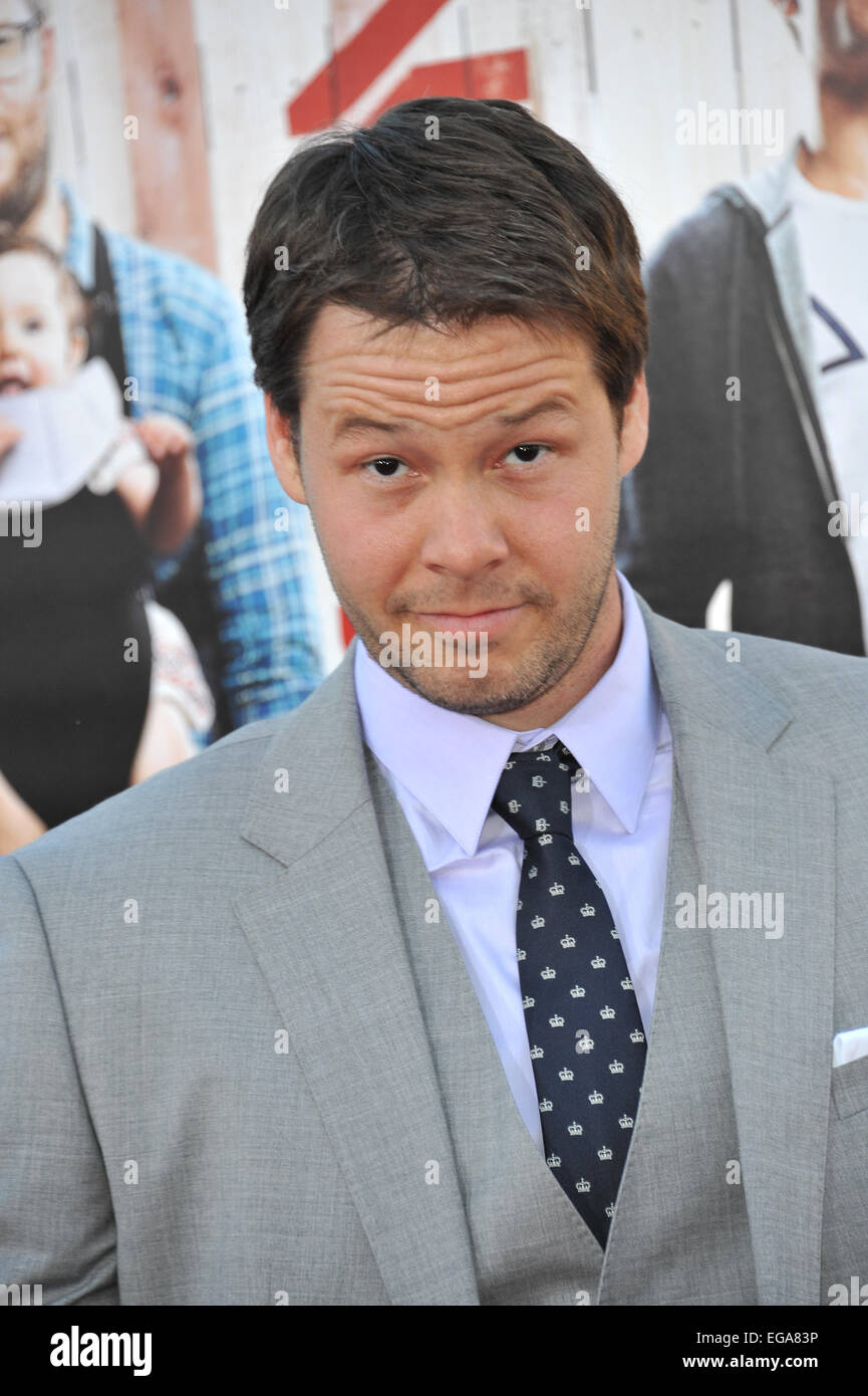 LOS ANGELES, CA - APRIL 28, 2014: Ike Barinholtz at the world premiere ...
