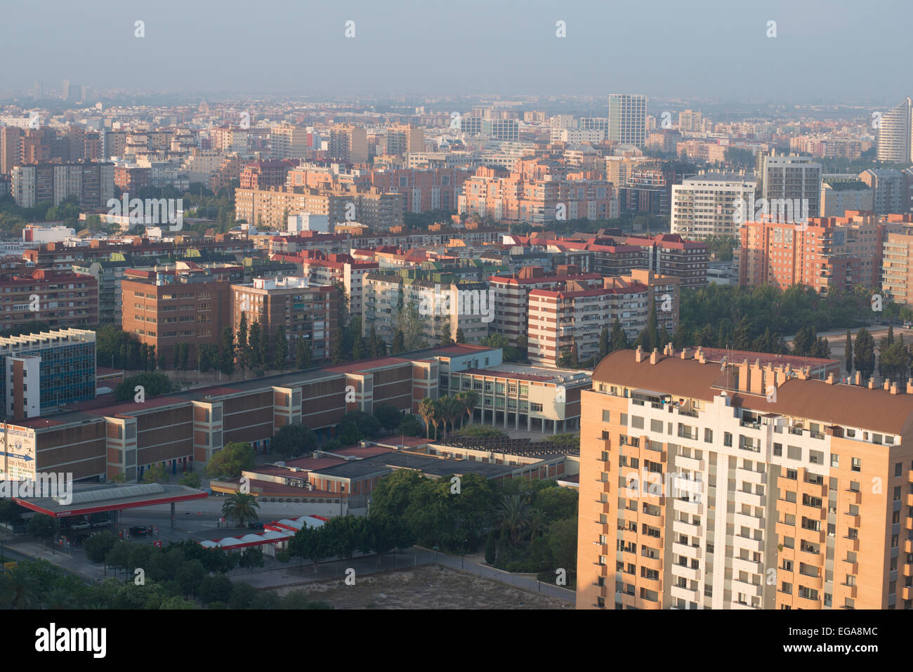 View of Valencia City, Spain Stock Photo - Alamy