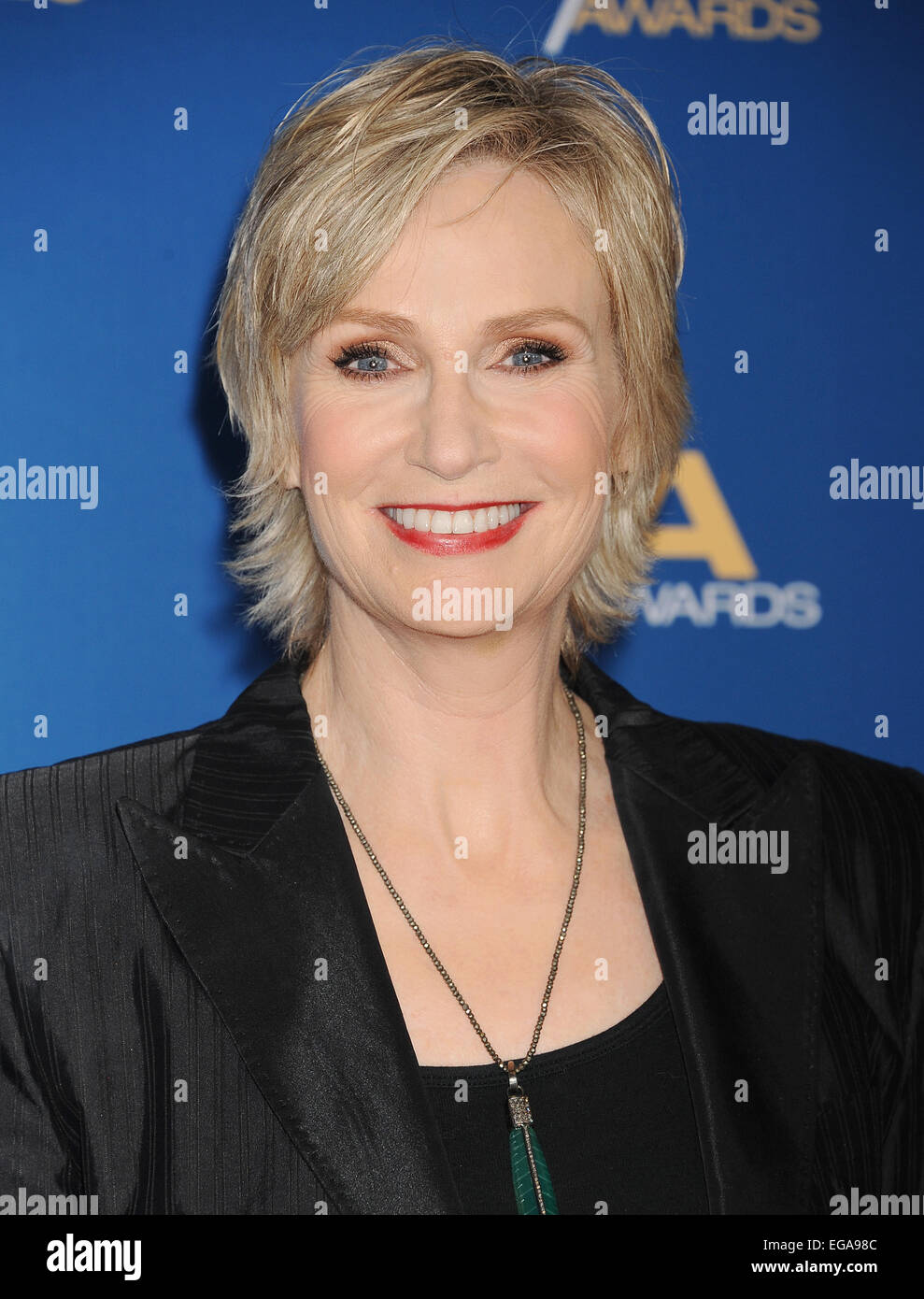 JANE LYNCH US film actress in February 2015.Photo Jeffrey Mayer Stock ...