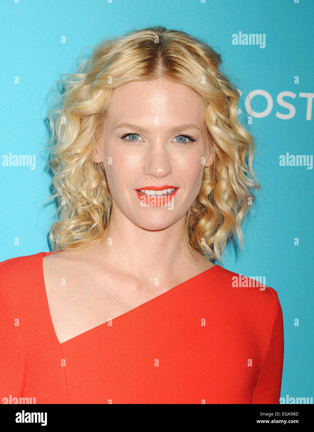 JANUARY JONES US film actress in February 2015.Photo Jeffrey Mayer ...