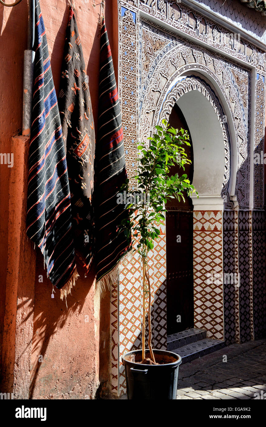 Mosque in Marrakech, Morocco Stock Photo - Alamy