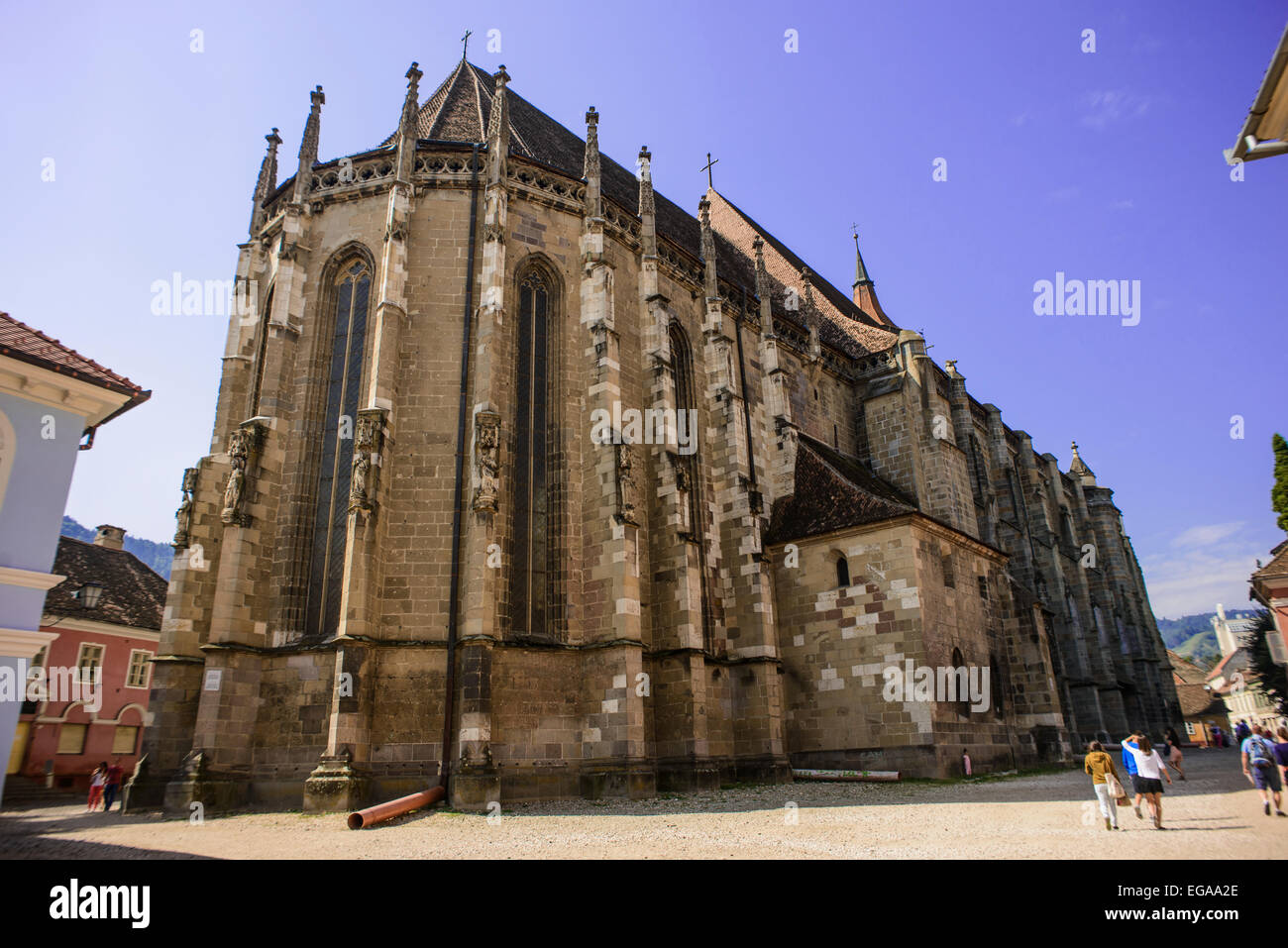 Black Church in Brasov Stock Photo - Alamy