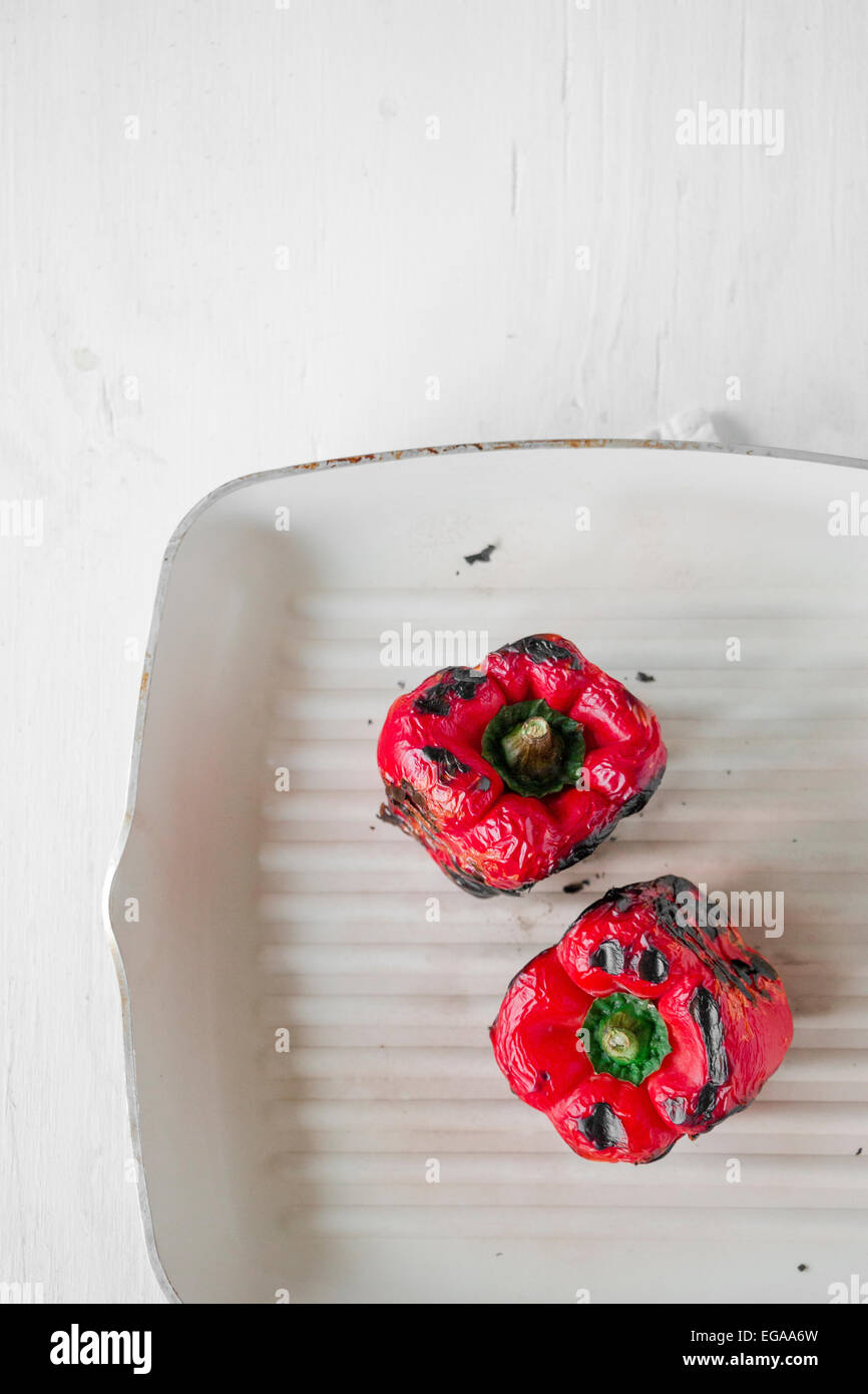 Roasted red pepper grill hi-res stock photography and images - Alamy