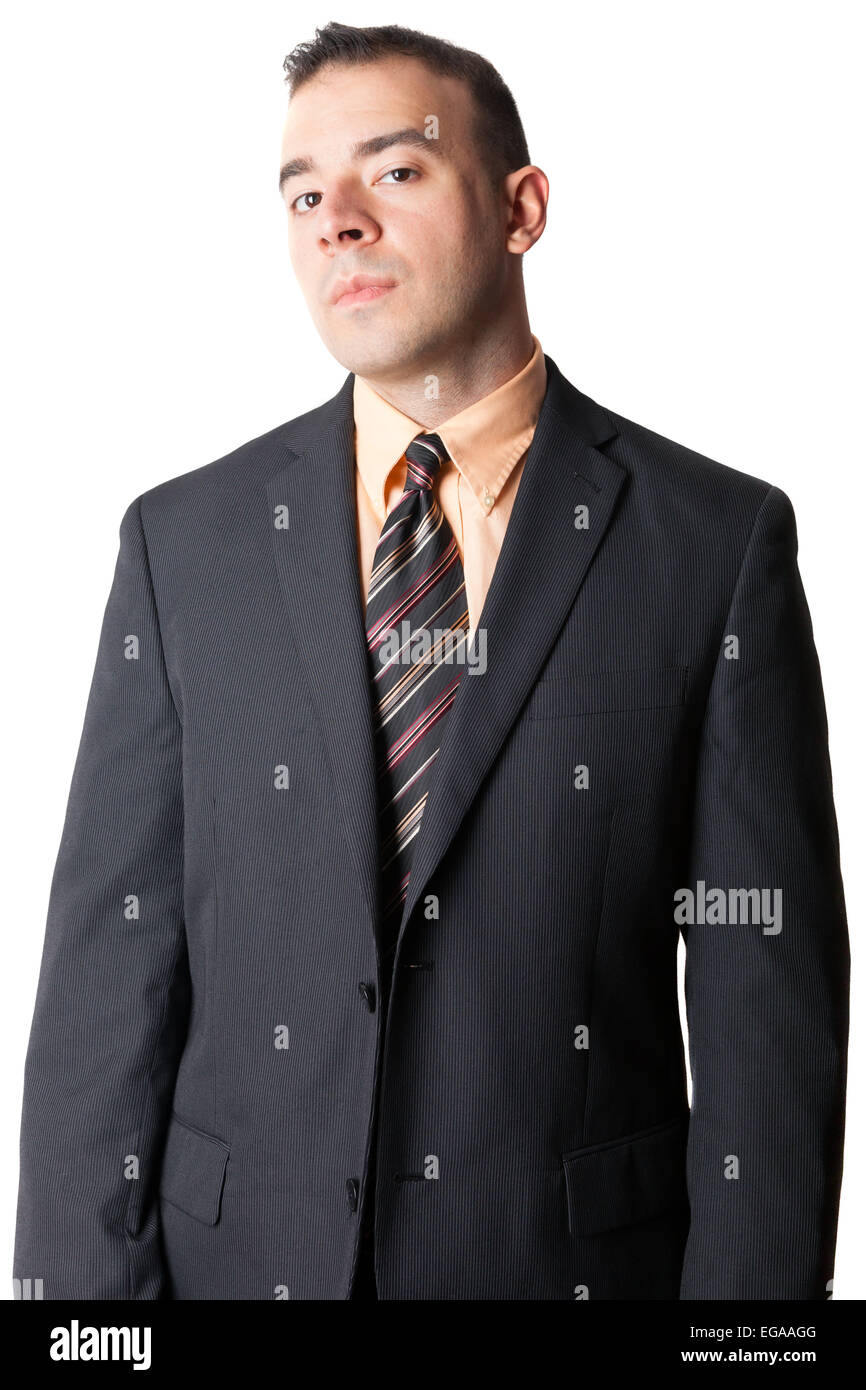 Serious Business Man Stock Photo - Alamy